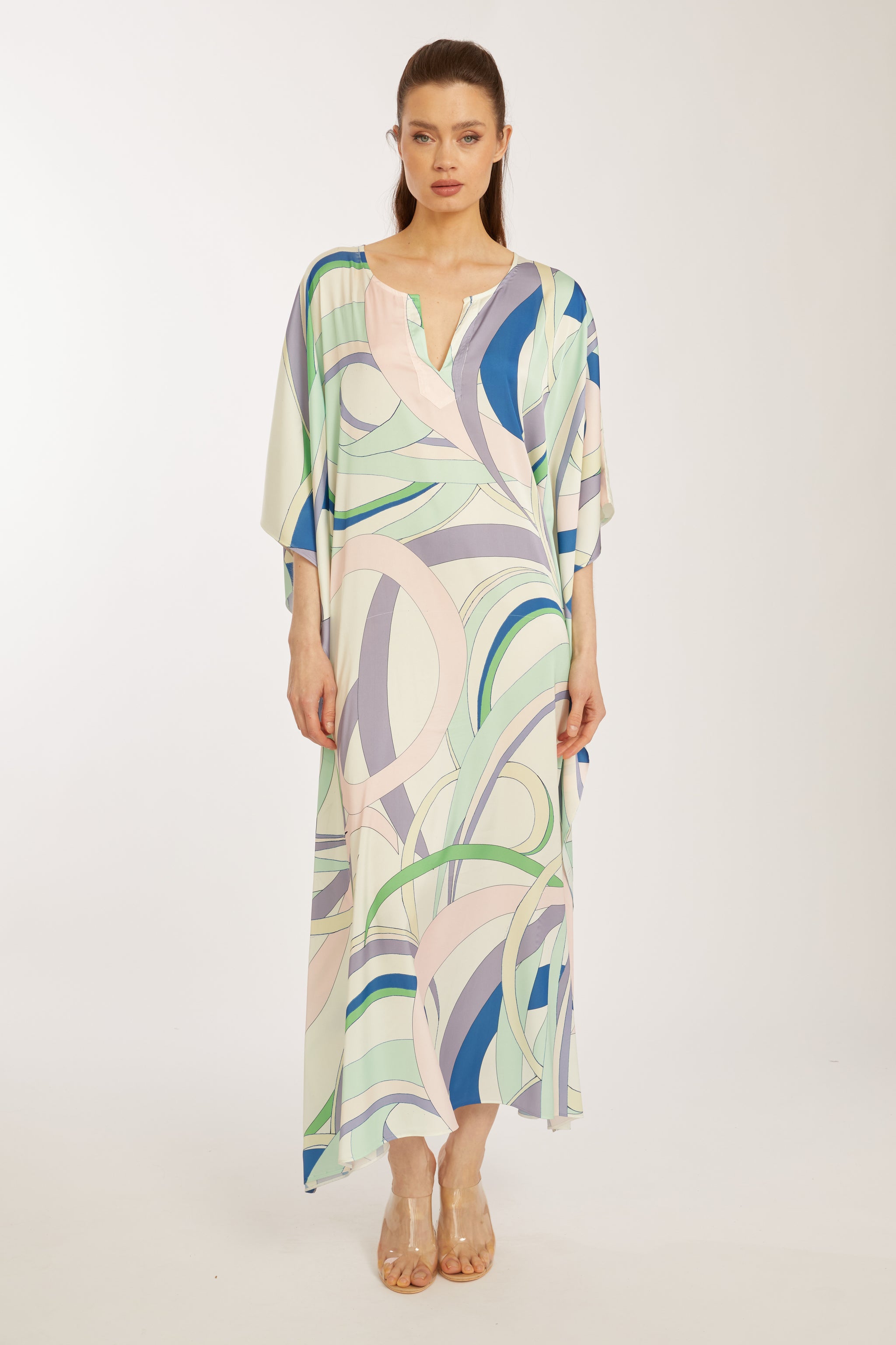 Vento di Mare Long Kaftan – Flowy, Elegant & Coastal-Chic | WrapUpByVP