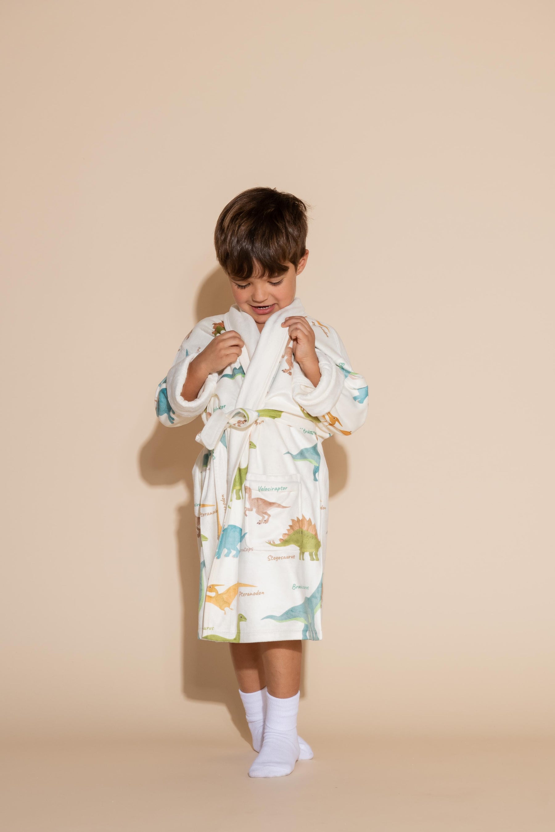 Dinosaur Kids Robe