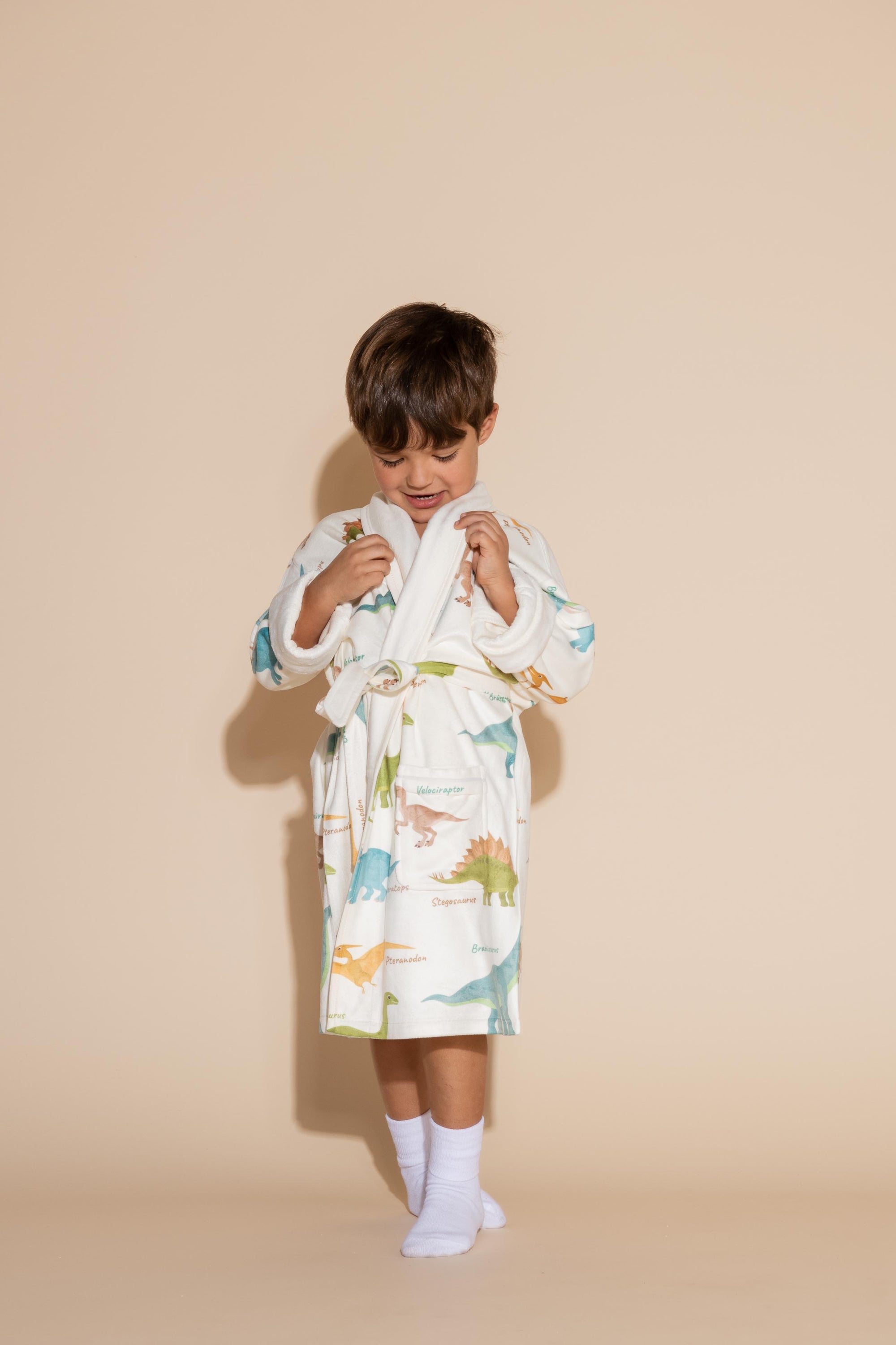 Dinosaur Kids Robe